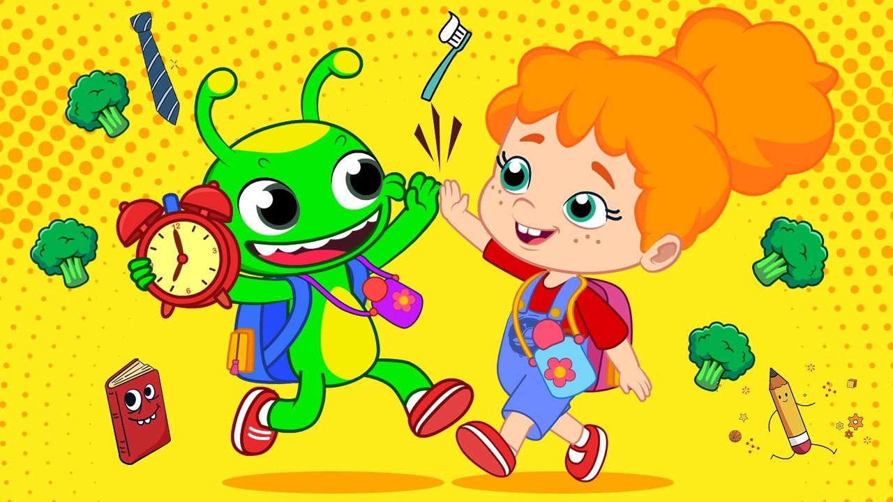 NEW “This Is The Way” Nursery Rhyme | Fun Morning Routine With Groovy ...