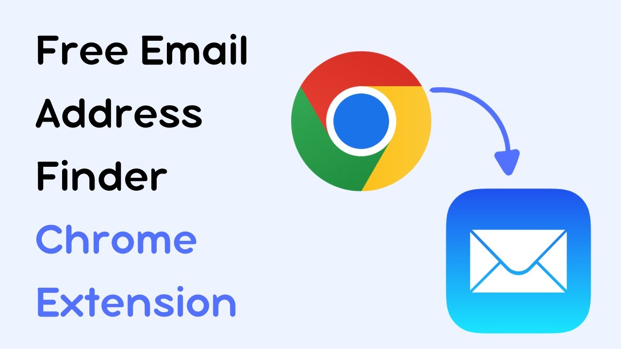 Free Email Address Finder Chrome Extension - YouTube