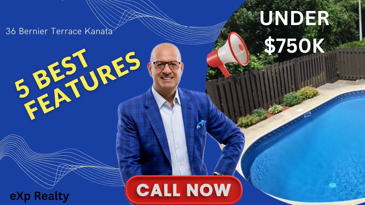 36 Bernier Terrace KANATA with 5 Amazing Features under $750K - YouTube