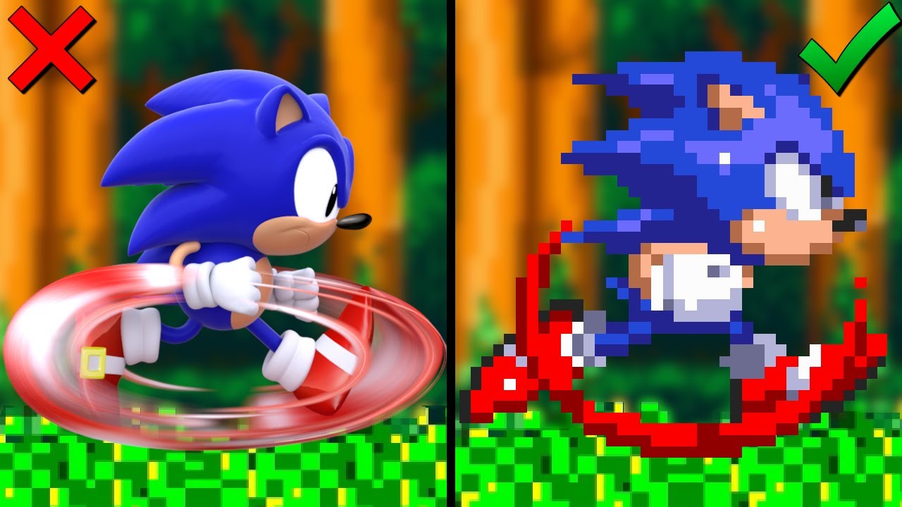 Classic Sonic Run Style - YouTube