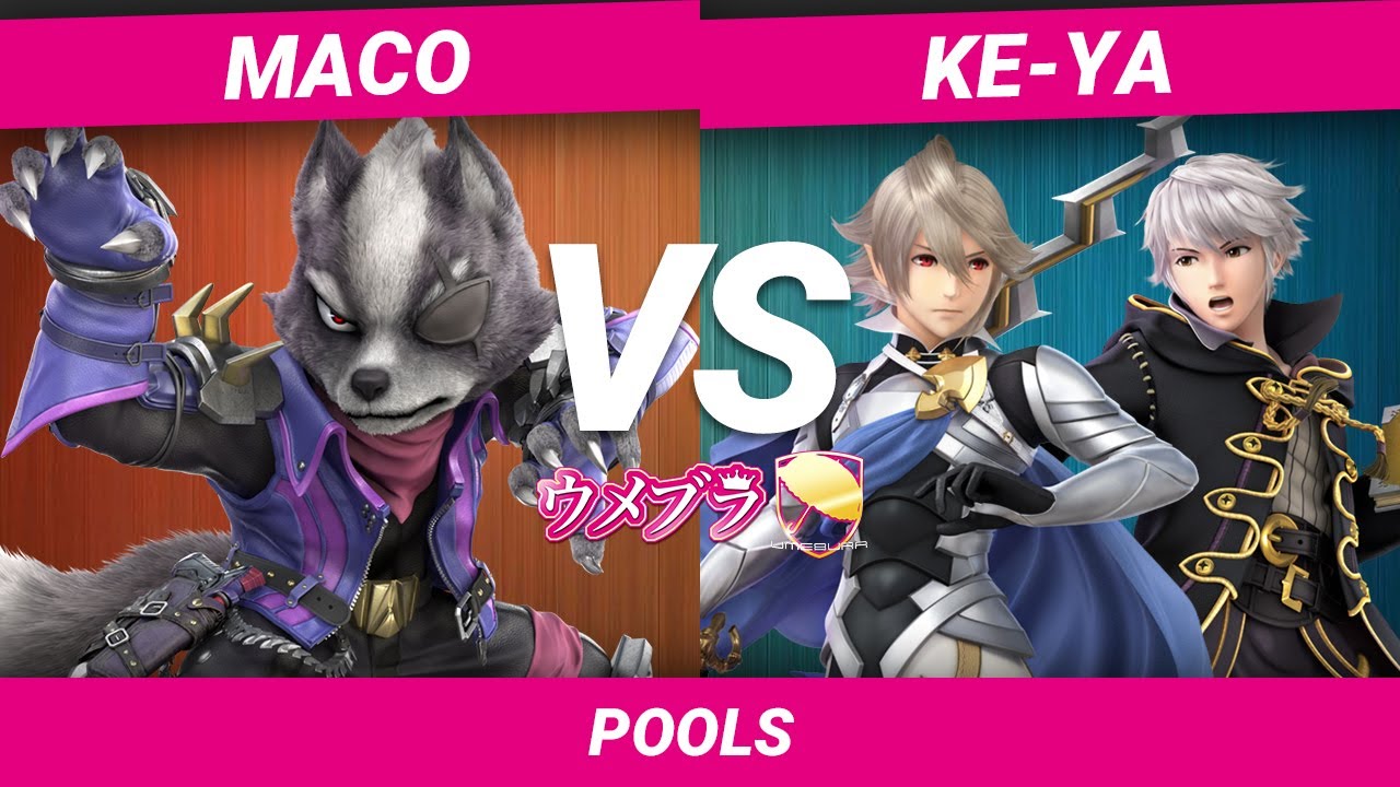 【スマブラSP】ウメブラSP6 POOLS / MACO(Wolf) vs けーや(Reflet) / Umebura SP6 - Smash ...