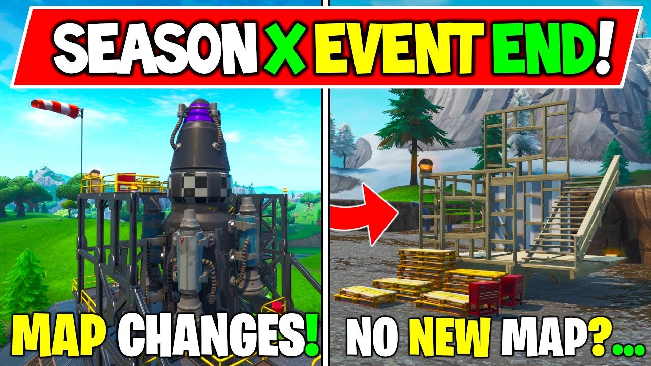 *NEW* Fortnite SEASON X STORYLINE ENDING! + "No NEW MAP?" + Secret Map ...