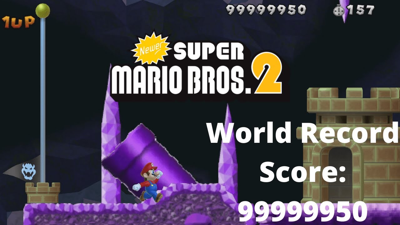 High Score 99999950 *World Record* Newer Super Mario 2 - YouTube