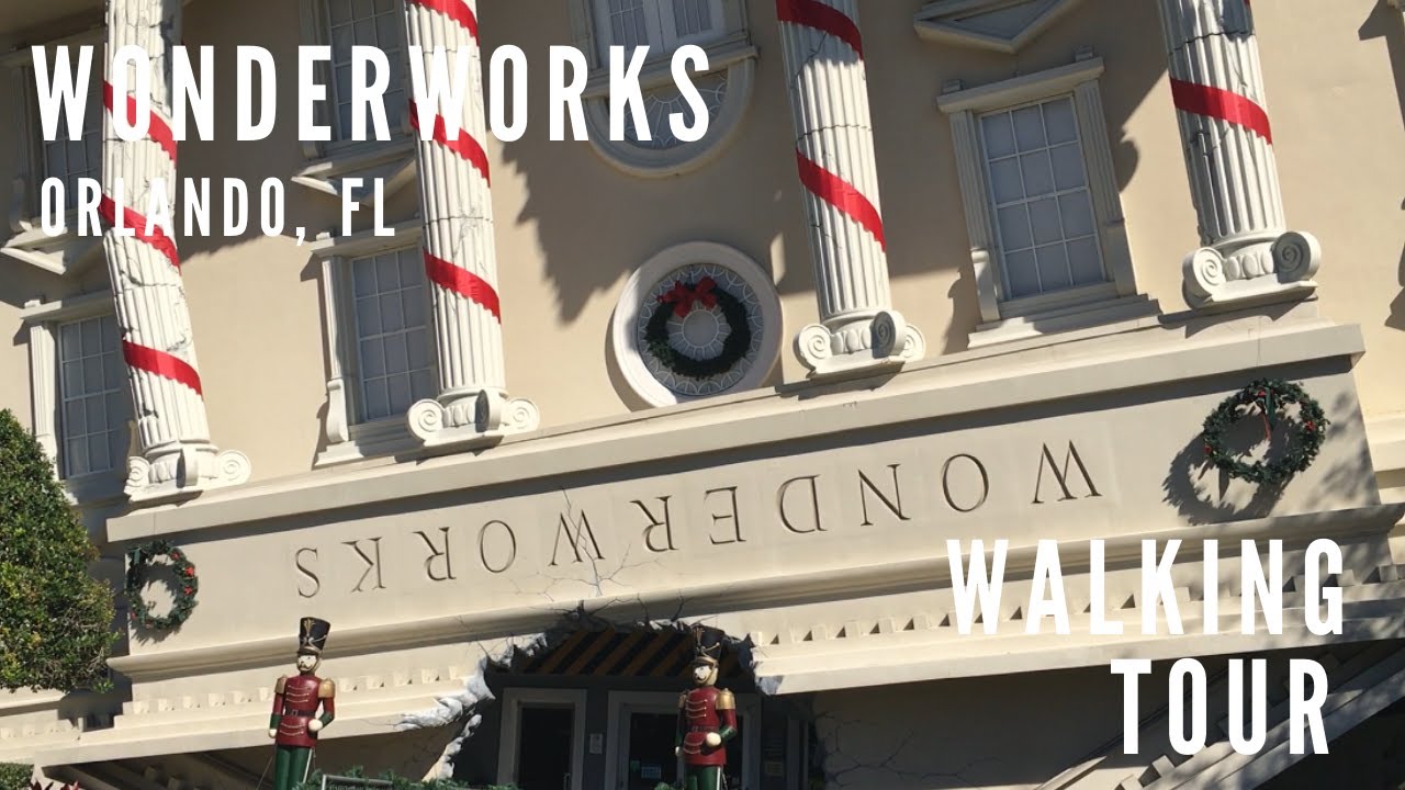 WonderWorks Orlando Virtual Walking Tour | Upsidedown Indoor Amusement ...