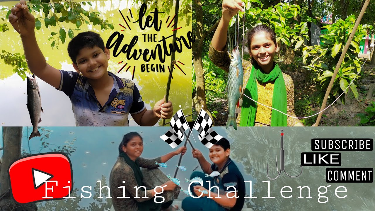 Fishing challenge || Taiyeba || challenge series 5 - YouTube