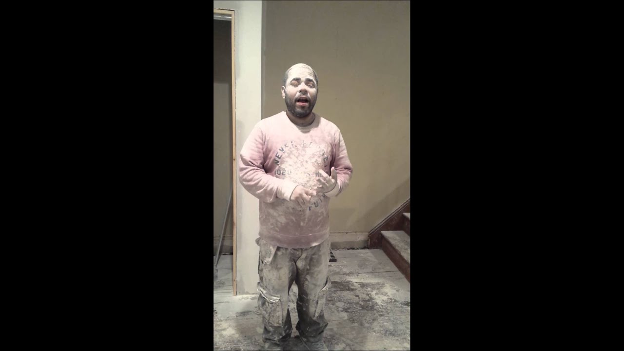 Tosh.O funny drywall dust - YouTube