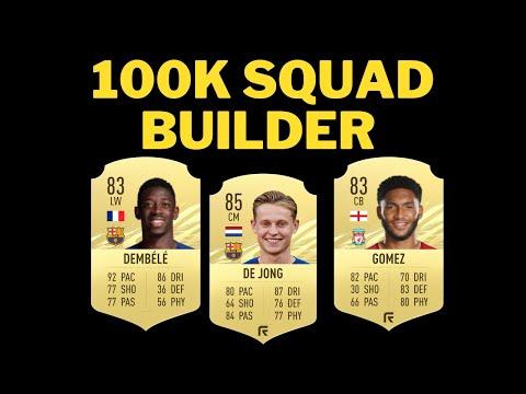 OP 100K SQUAD BUILDER FIFA 21