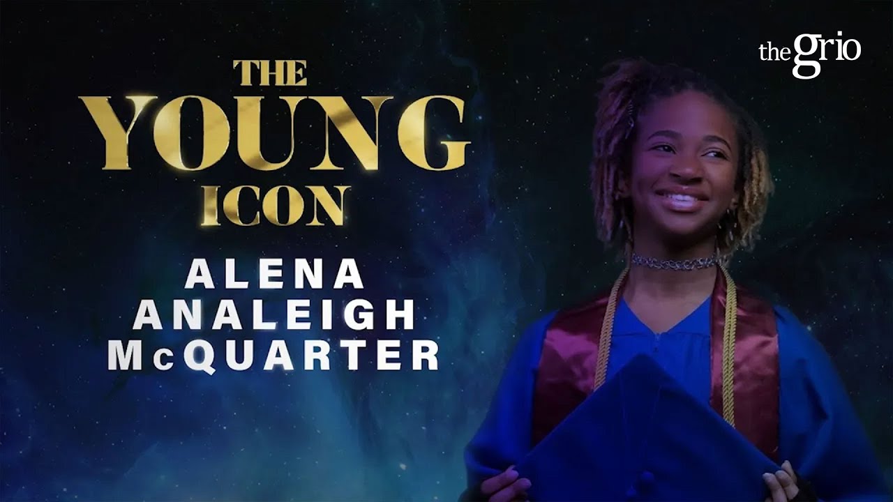 Alena Analeigh McQuarter Accepts the The Young Icon Award - YouTube
