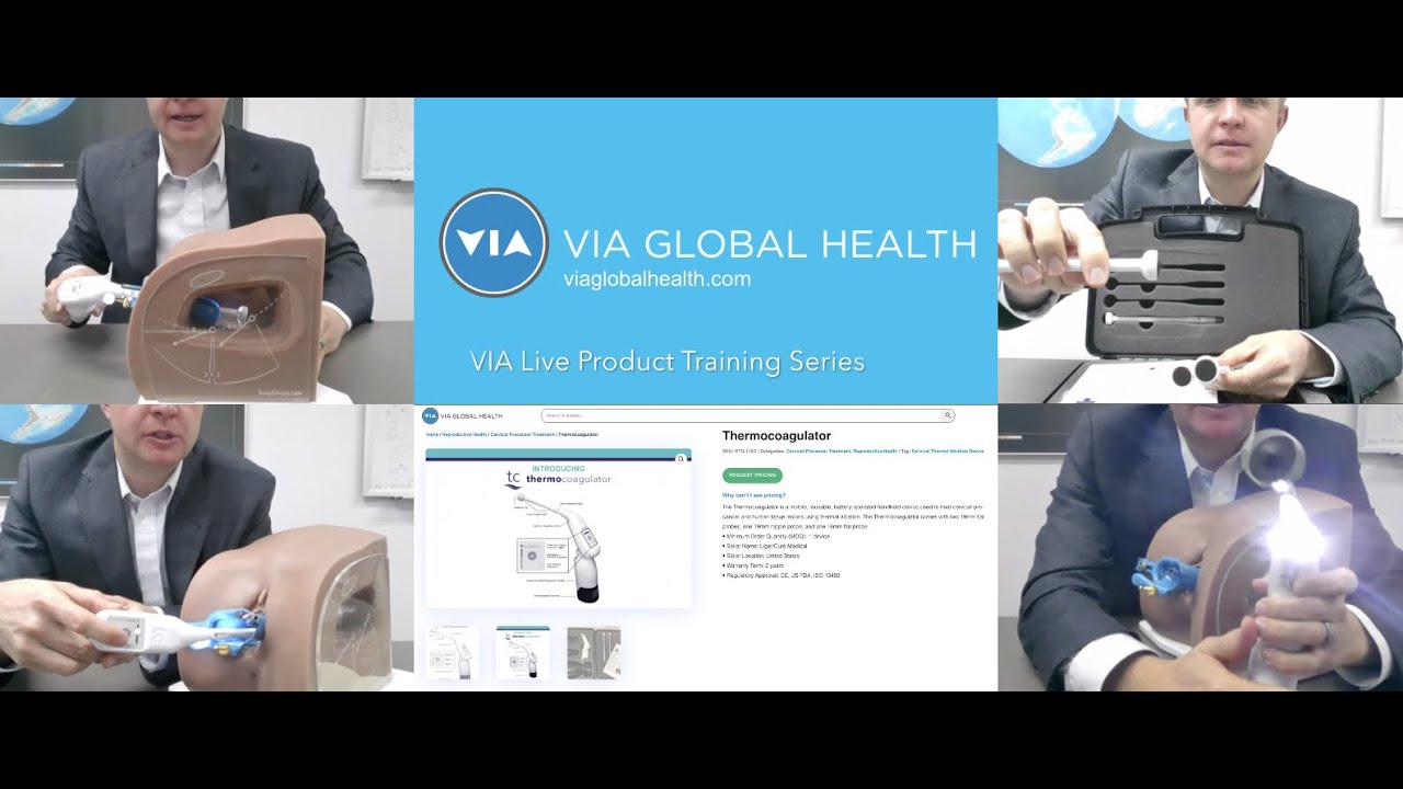 VIA Live Product Training Expert Webinar - Liger Thermocoagulator - 11. ...