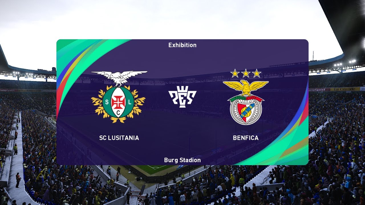 SC Lusitânia vs SL Benfica (20/10/2023) Taça de Portugal PES 2021 - YouTube