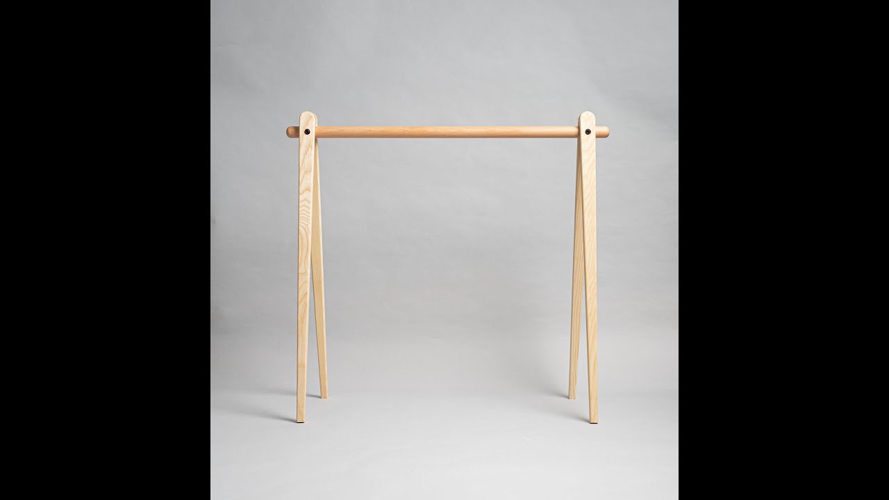 Little Egret cloth stand assembly - YouTube