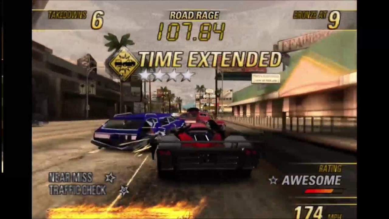 [LP140] Burnout Revenge - Rank 10 - Angel valley - Road rage - YouTube