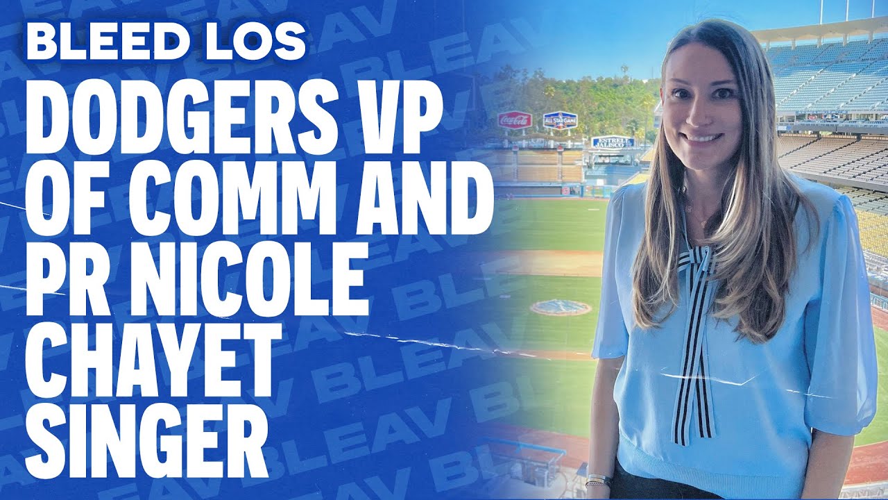 Los Angeles Dodgers VP of Communications and PR Nicole Chayet Singer ...