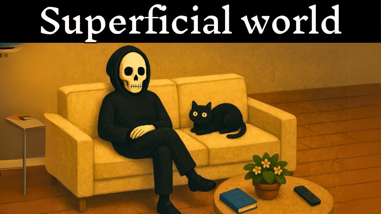 The weight of being real in a superficial world - YouTube