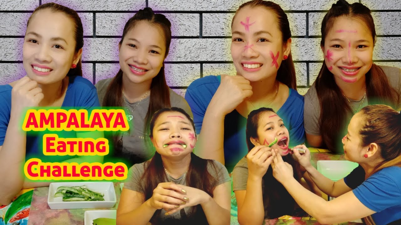 EATING AMPALAYA CHALLENGE || Sister's Bonding Moment - YouTube