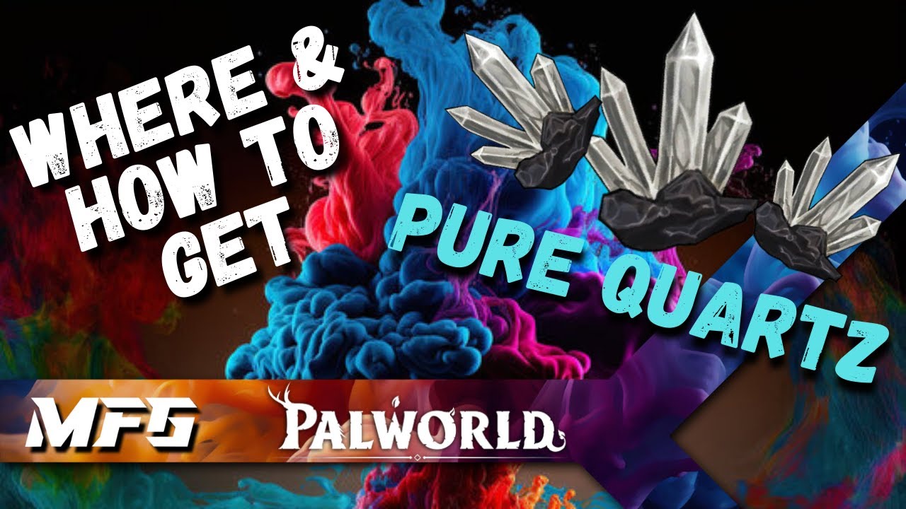 Palworld How To Get Pure Quartz And Where To Find Pure Quartz - YouTube