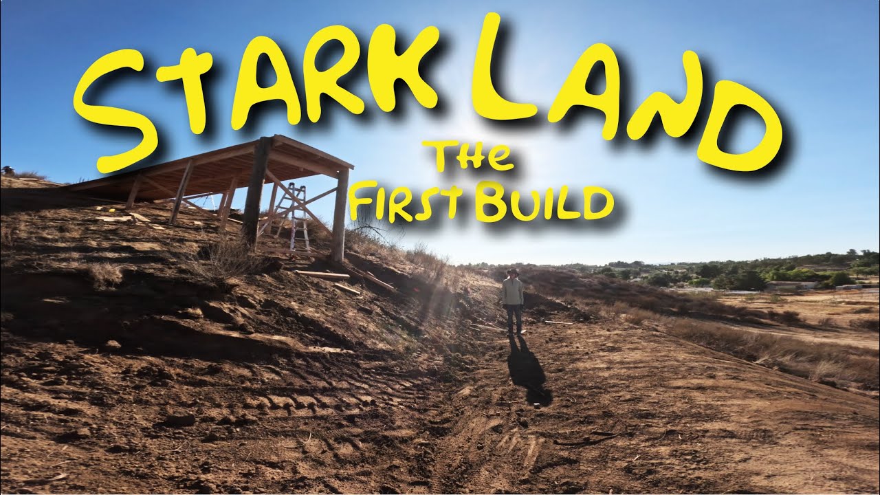 STARK LAND First Build At The New Property! - YouTube