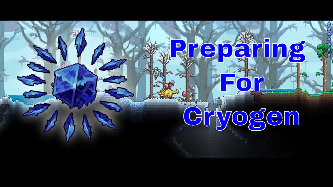 Terraria Calamity Mod Ep16 (Preparing for Cryogen!) - YouTube