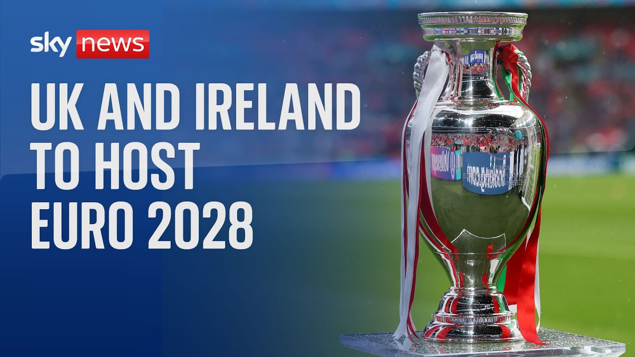 Euro 2028: UK and Ireland win bid to host football tournament - YouTube
