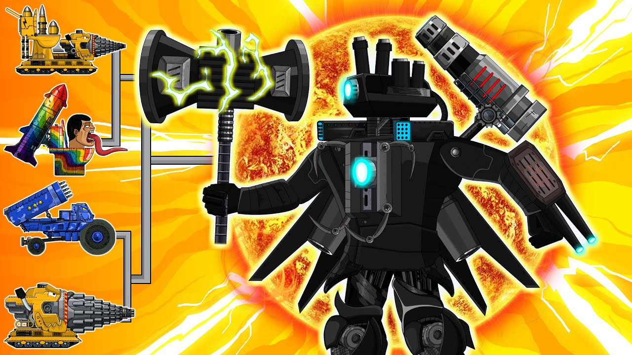 Transformers Tank : Giant Camera Vs Drill Vehicle | Arena Tank Cartoon ...