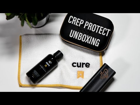 Crep Protect Cure Cleaning Kit Unboxing - YouTube