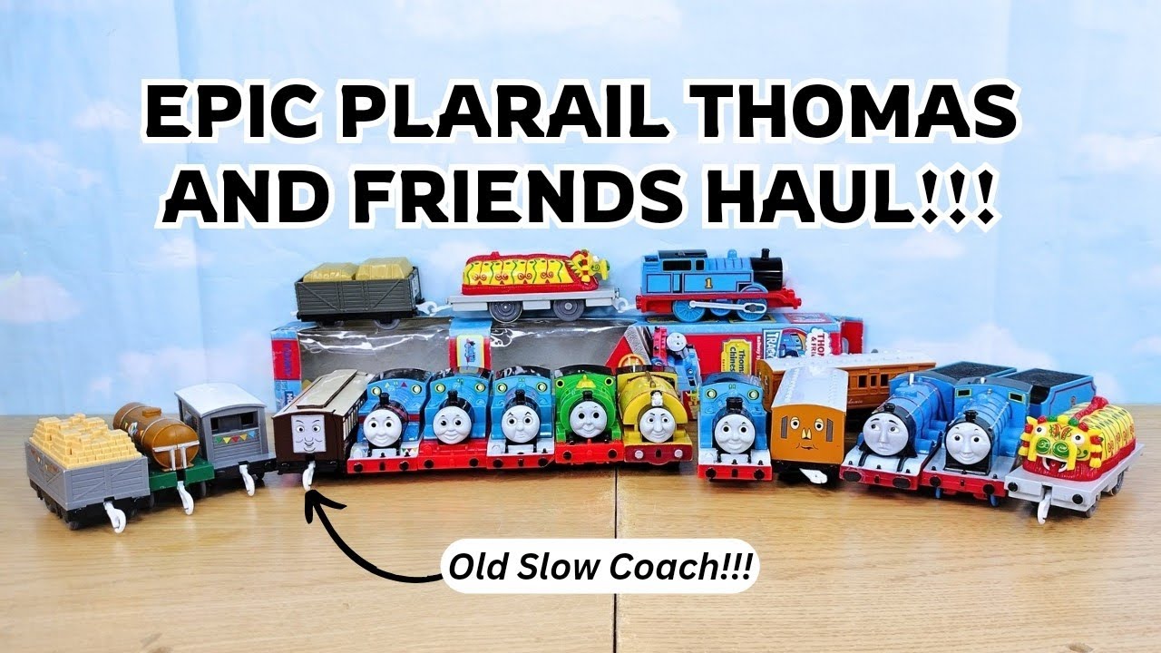 Epic Thomas and Friends Plarail Lot Unboxing Tomy Plarail Haul - YouTube