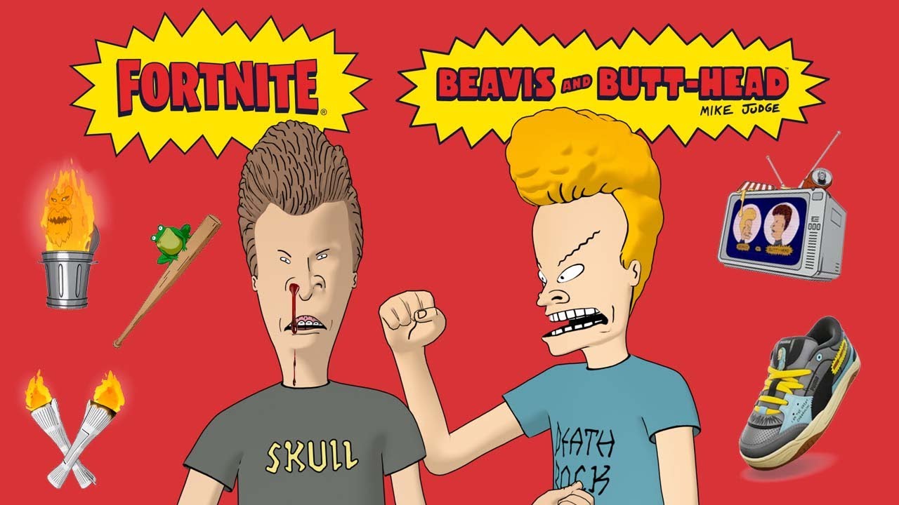 NEW BEAVIS AND BUTT-HEAD BUNDLE ADDED TO FORTNITE | HOLY CORNHOLIO ...
