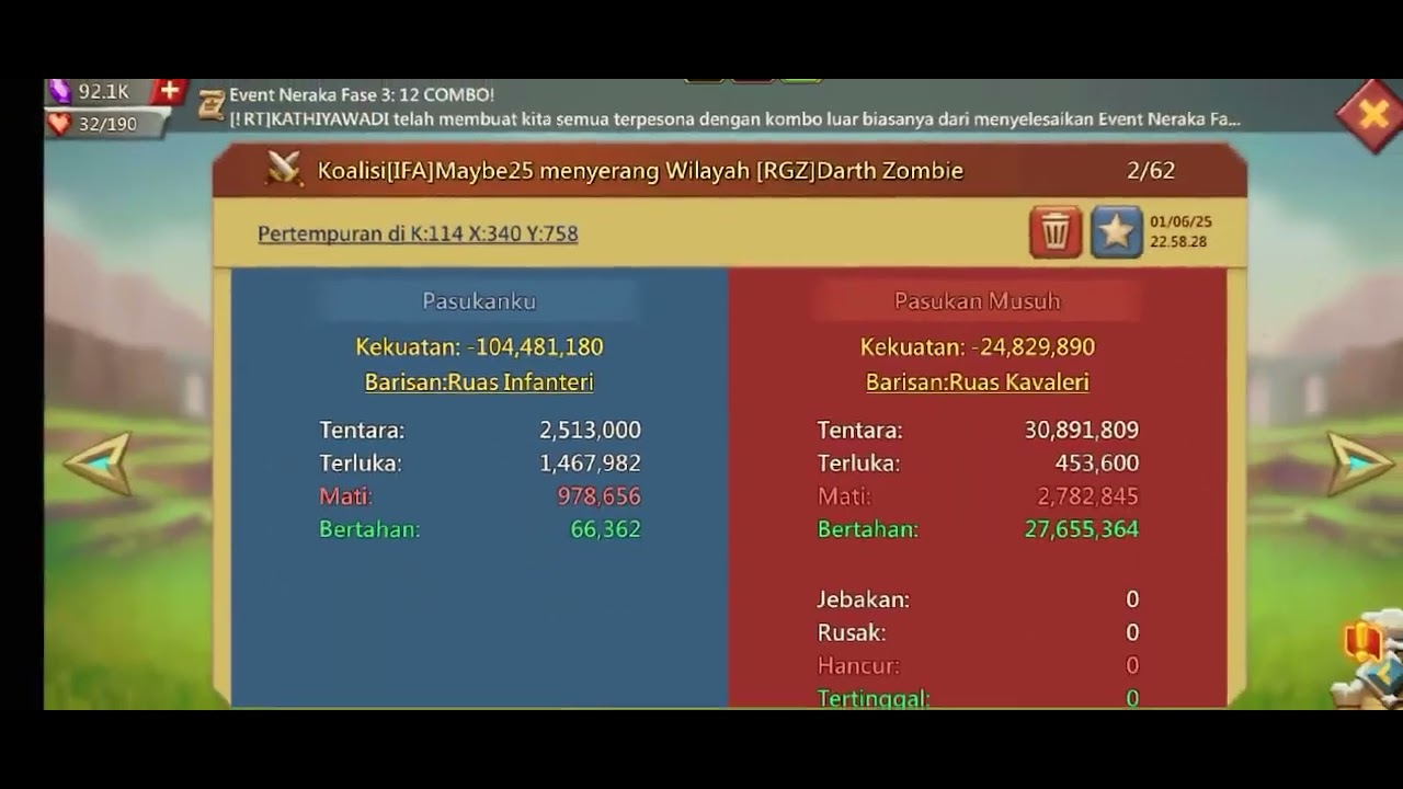 Template cupcut lords mobile - YouTube