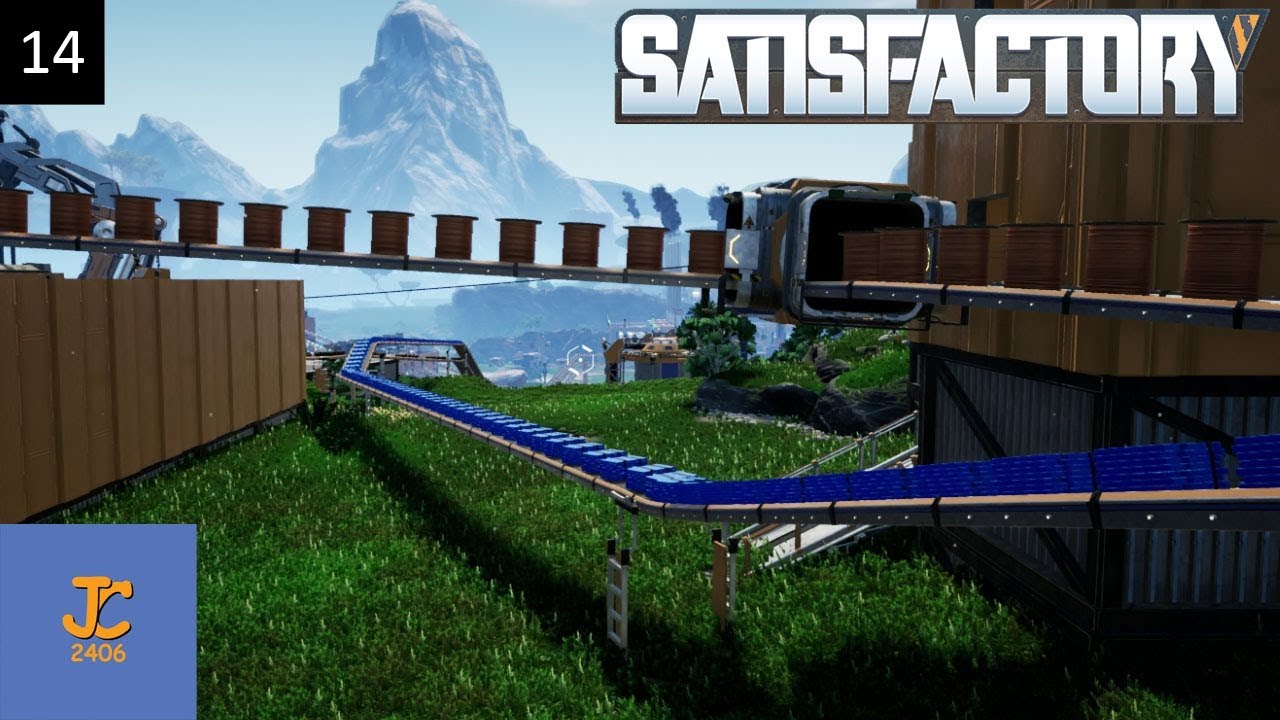 Oil Processing - Satisfactory Early Access Part 14 - YouTube