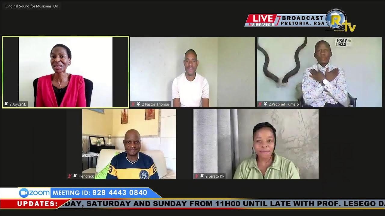 20 FEBRUARY 2024 TUESDAY LIVE BROADCAST SERVICE WITH PROF. LESEGO DANIEL AND SONS PART 3 - YouTube
