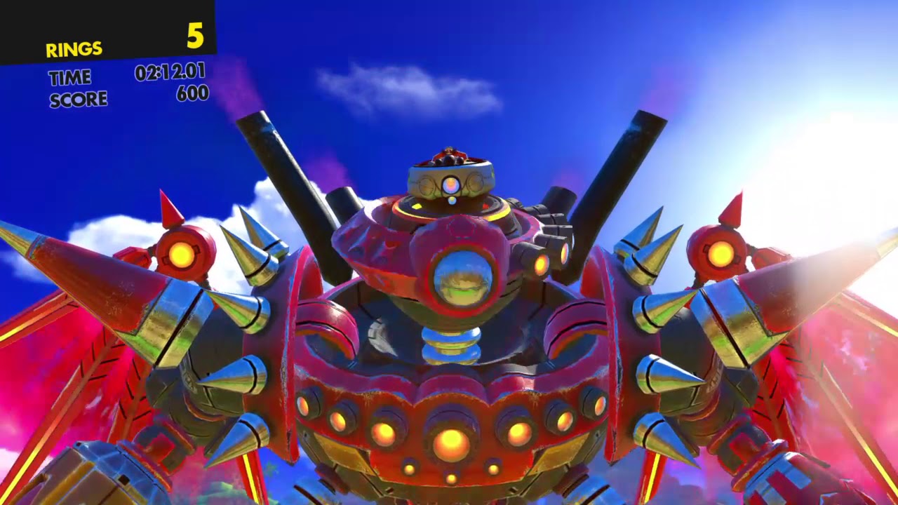 SONIC FORCES BOSS BATTLE SONIC VS DR EGGMAN - YouTube