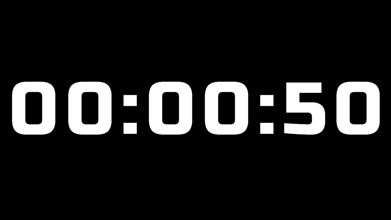 Timer 50 Detik | 50 Second Timer - YouTube