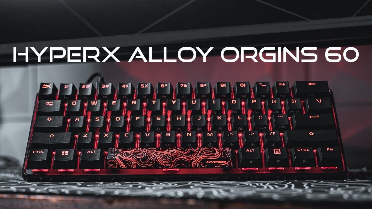 HyperX Alloy 60 Review, BEST 60% Gaming Keyboard on the Market? - YouTube