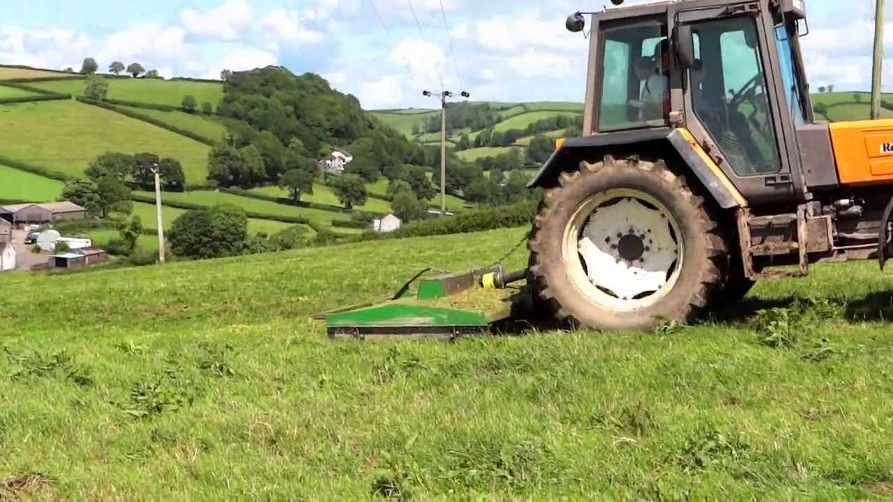 Topping the Pasture with Renault. - YouTube