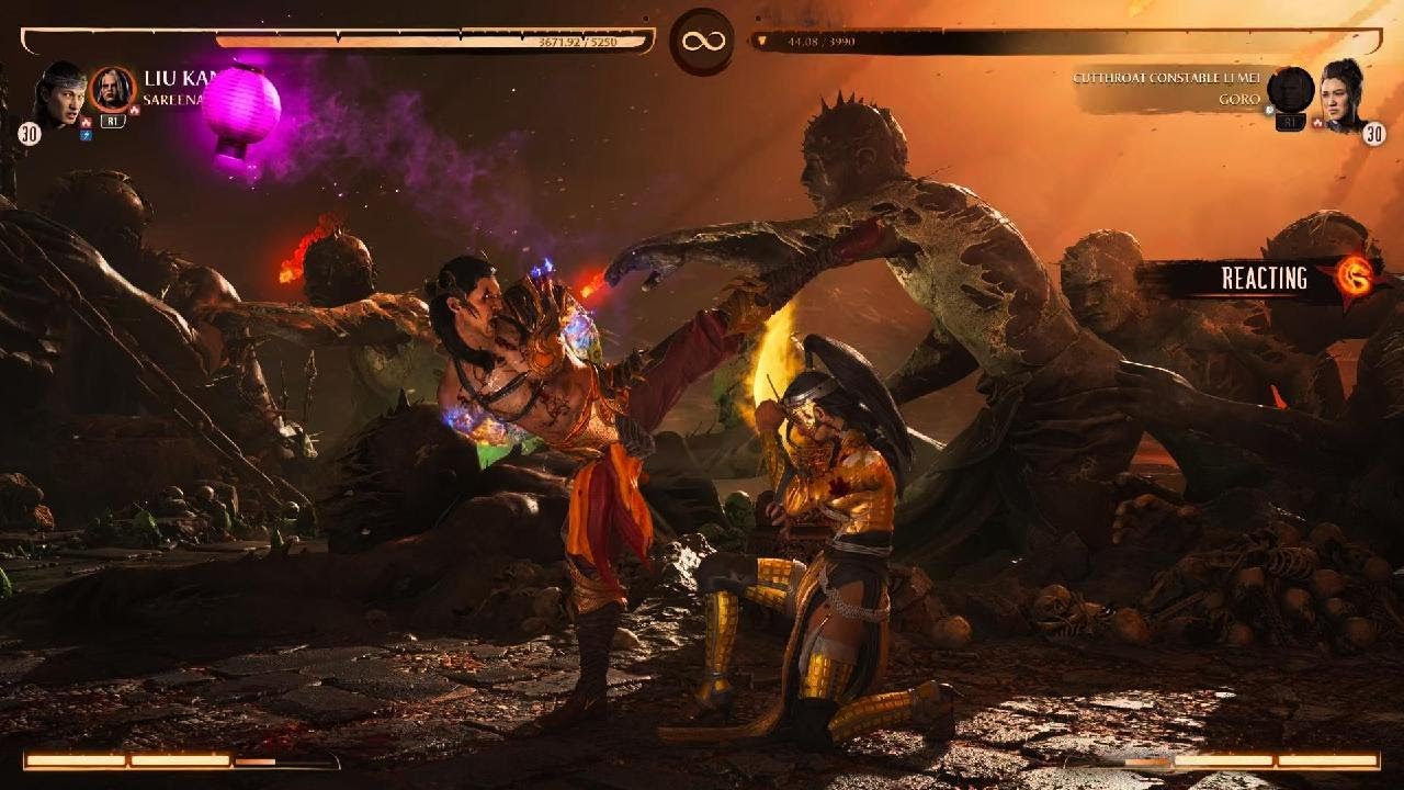 Mortal Kombat 1 Liu Kang vs Titan Li Mei - YouTube