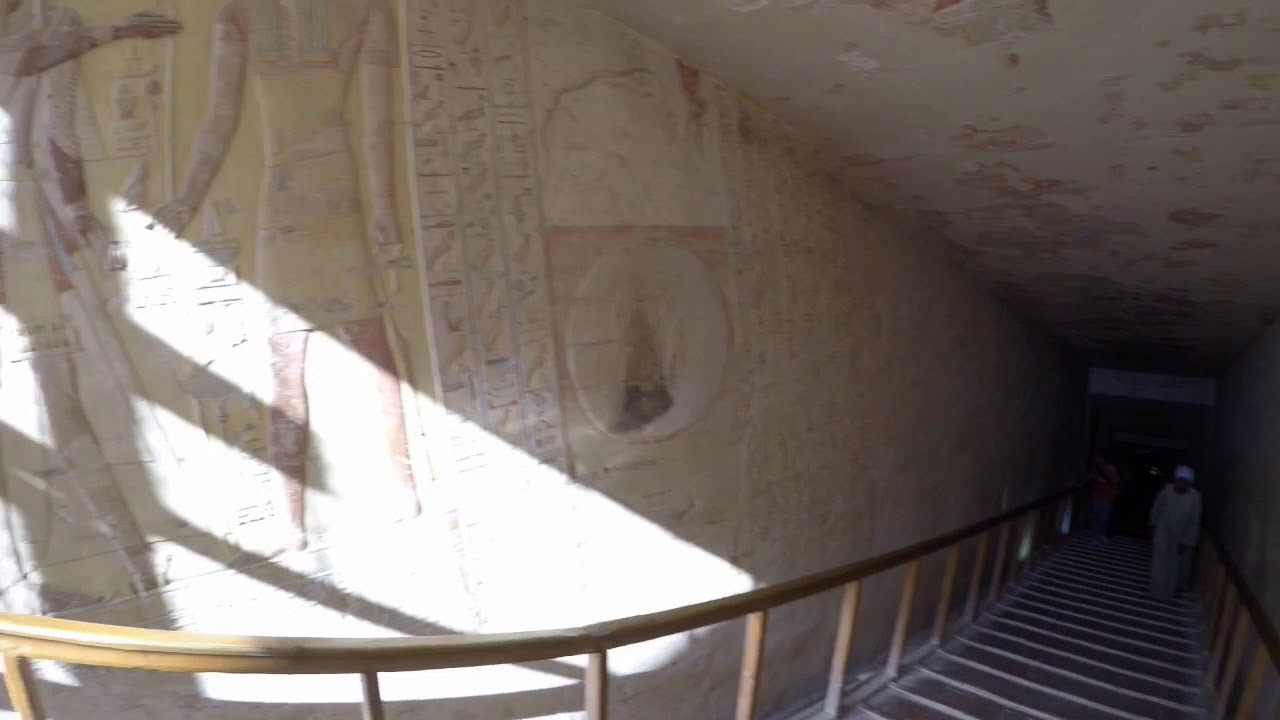 Tomb of Merneptah (KV8) Valley of the Kings - YouTube