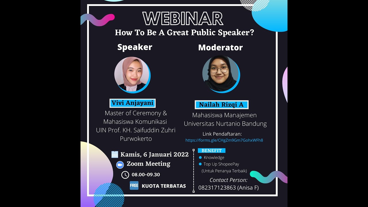 Webinar Public Speaking - YouTube