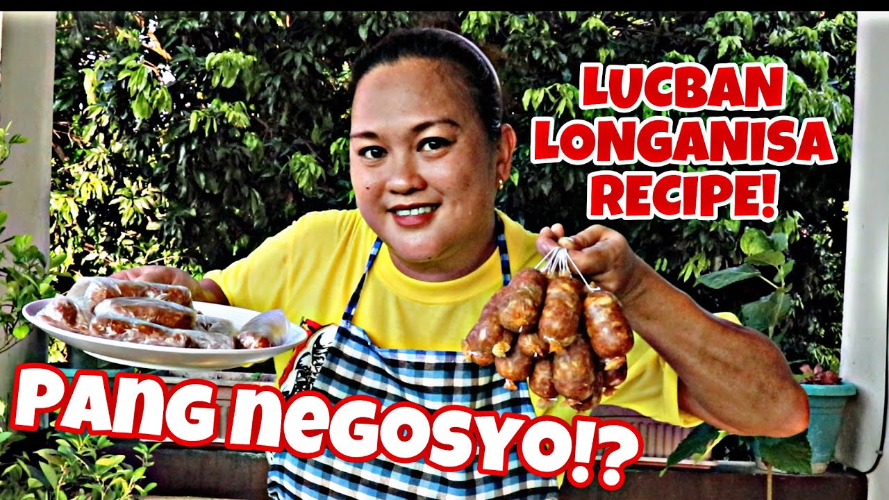 LONGANISANG LUCBAN RECIPE OF MOMMY YE OF @JUSTLAFAM! - YouTube