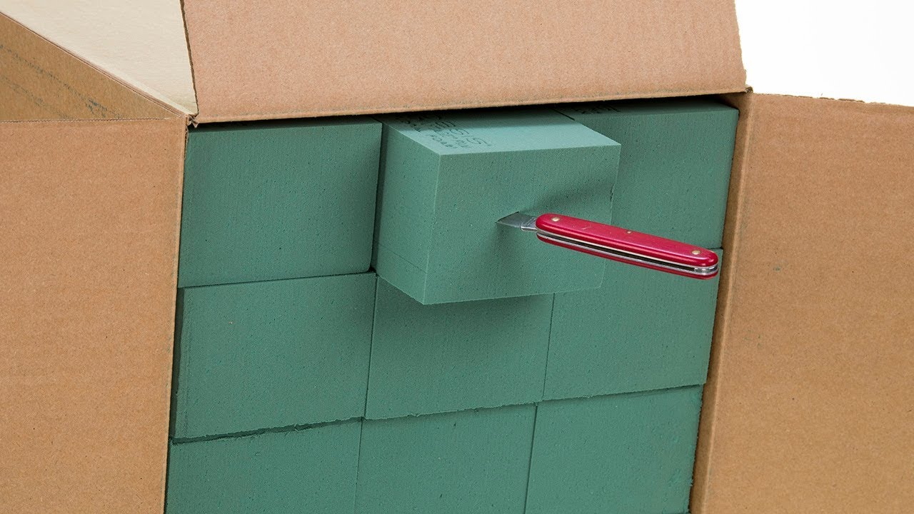Floral Foam Trick - YouTube