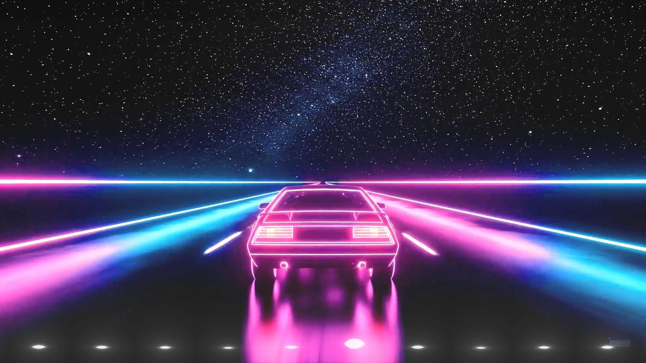 Chromatic Drive | Neon Synthwave Journey 🚀 (Retro 80s Night Drive ...