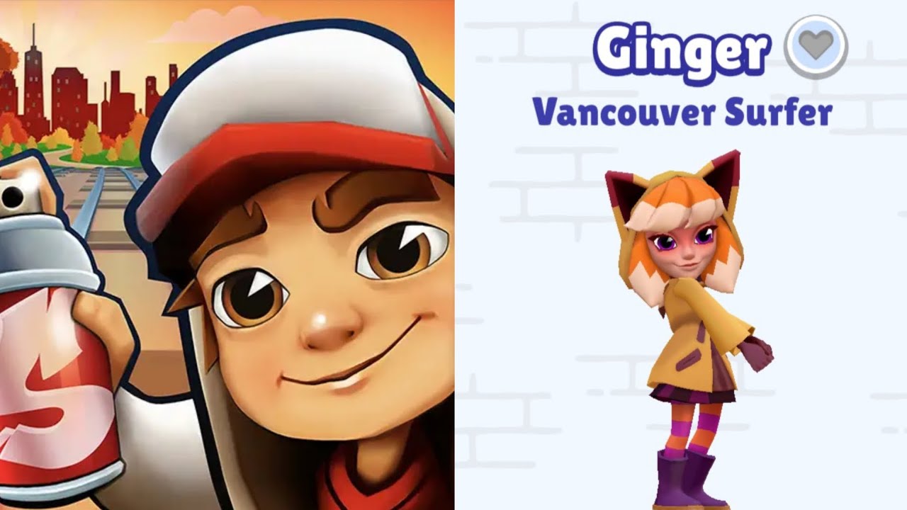Subway Surfers World Tour 2024 - Vancouver - New Character Ginger - YouTube