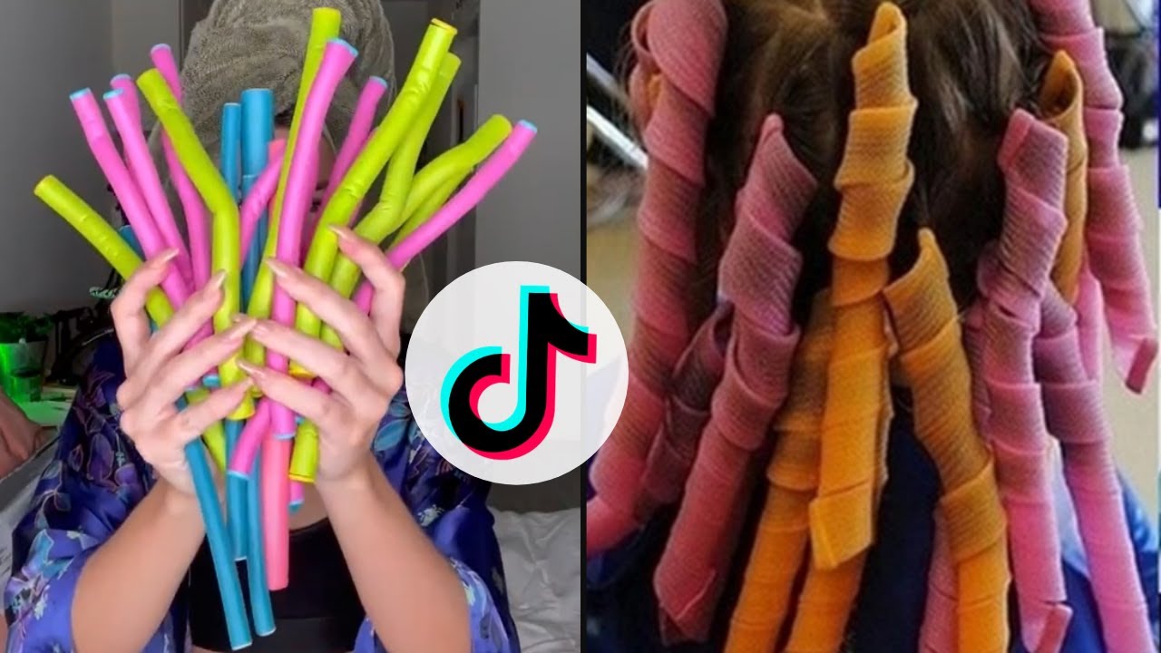 Diy Heatless Curls I Flexi Rod Tutorial I Wave Formers I Curling With