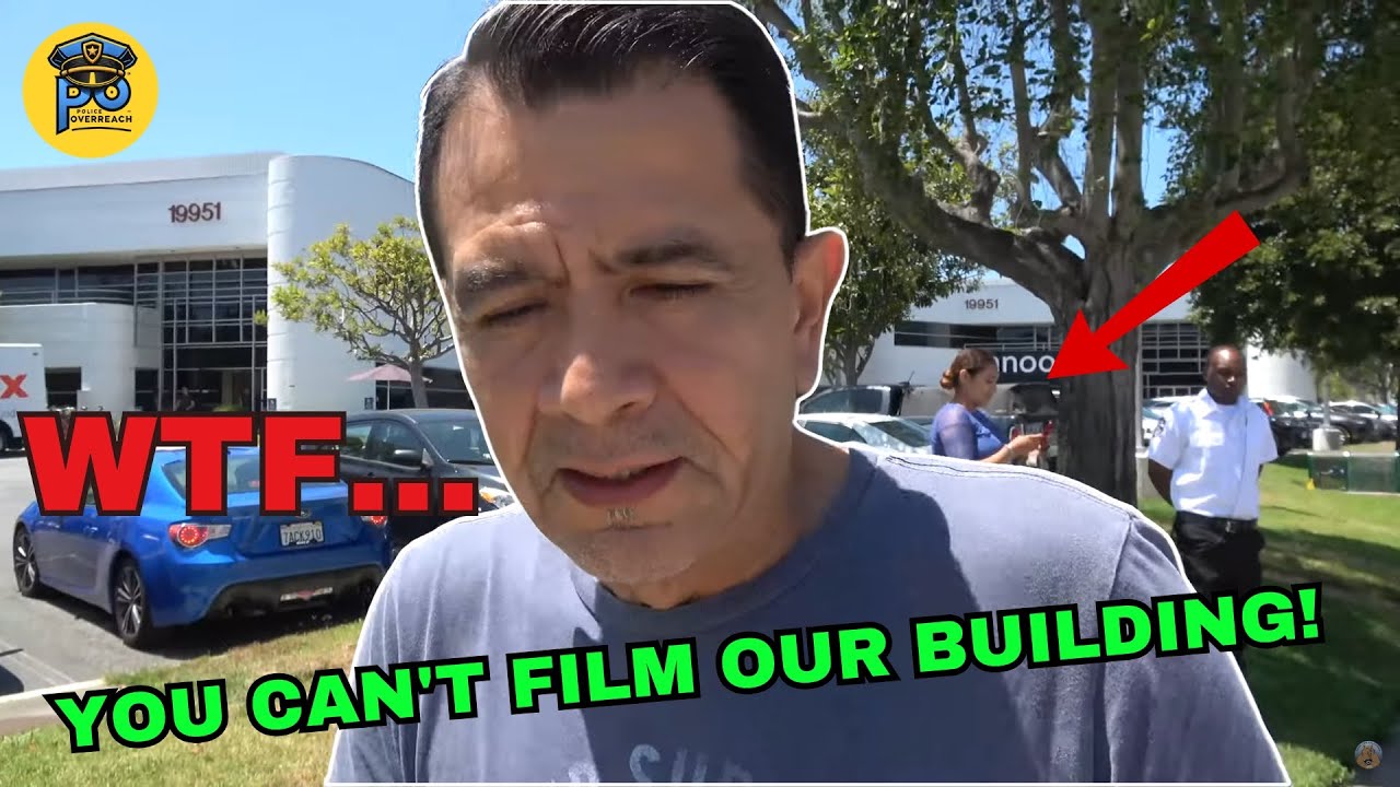 Employee INVENTS FAKE Law to STOP Public Filming! | First Amendment ...