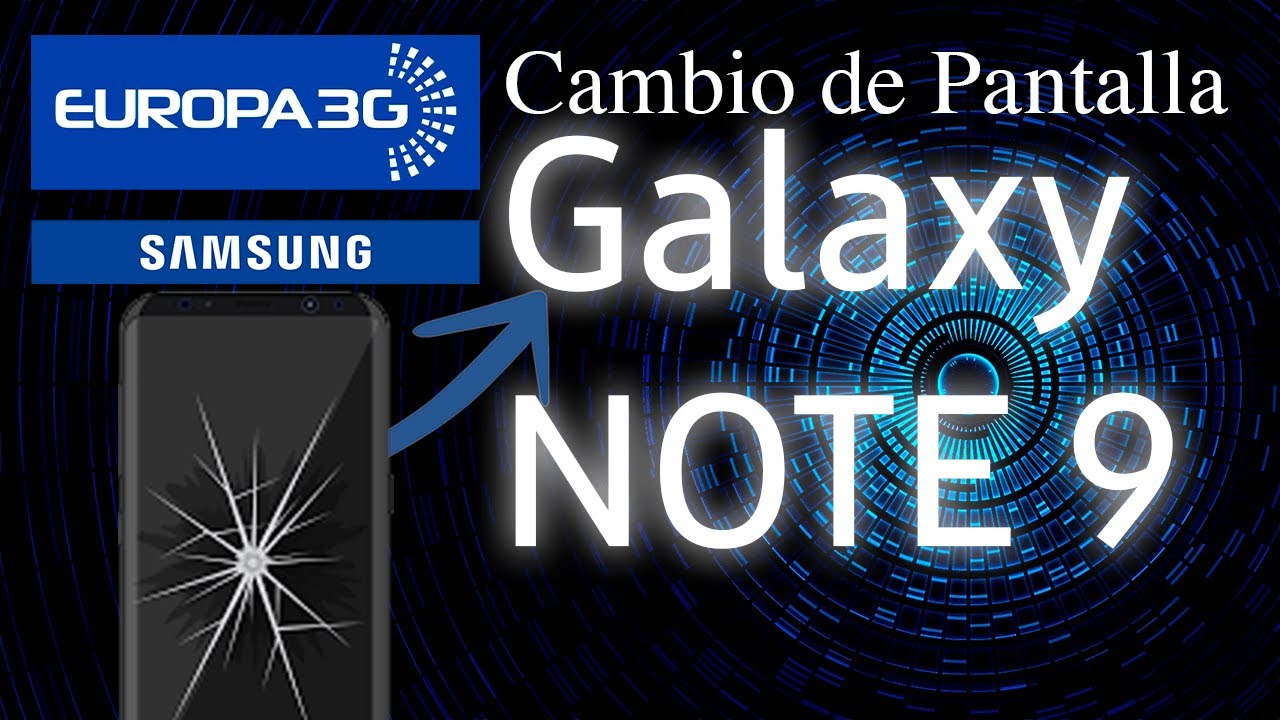 Cambio de Pantalla Samsung Galaxy Note9 SM-960F/DS 🚀 (RÁPIDO y con ...