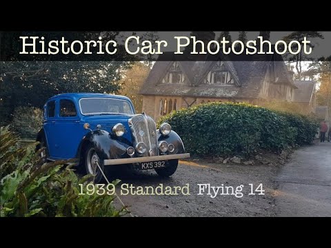 Historic Car Photoshoot : 1939 Standard Flying 14 - Video & Slideshow ...