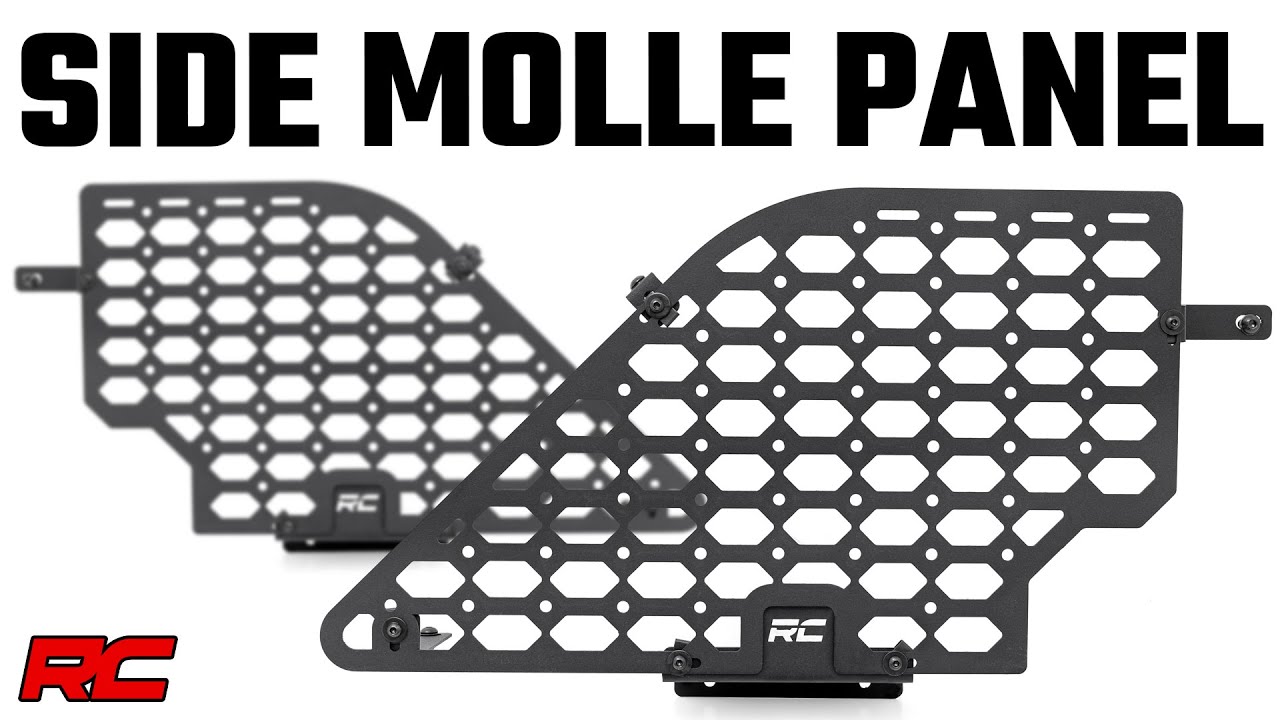 Ford Bronco Rear Side Molle Panel Kit - YouTube