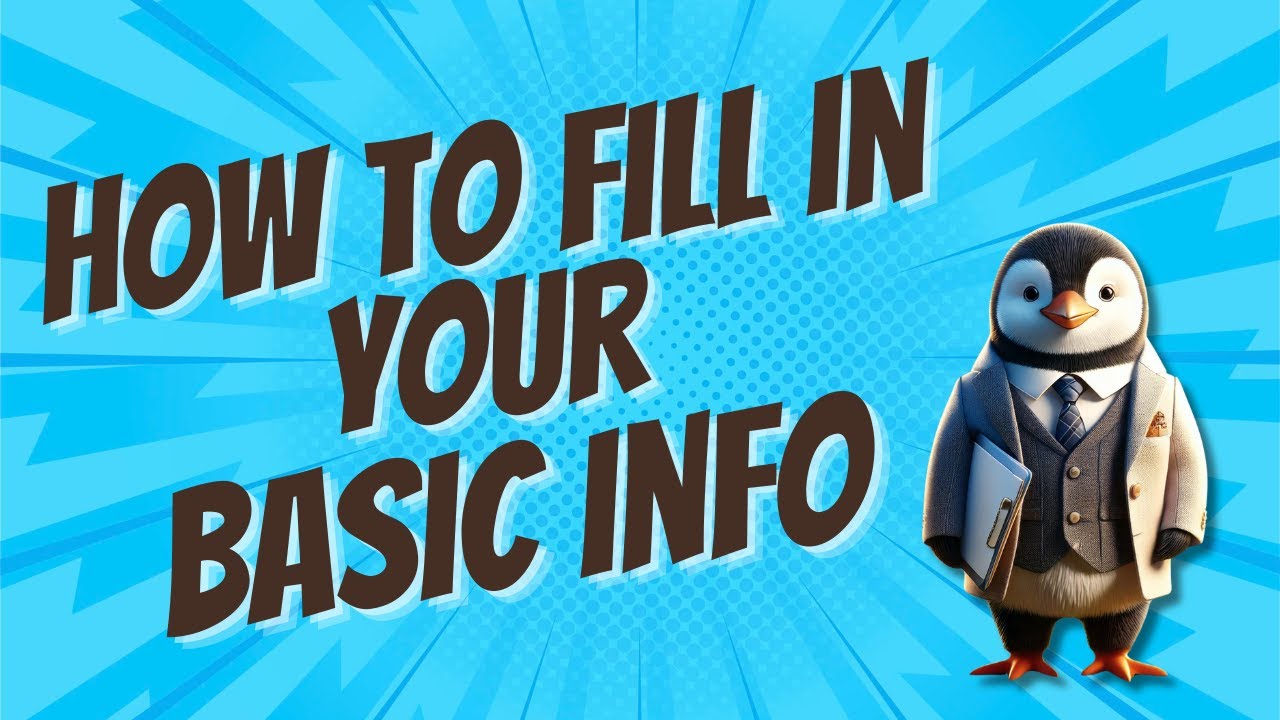 How to Fill In your Basic Information GradMap - YouTube