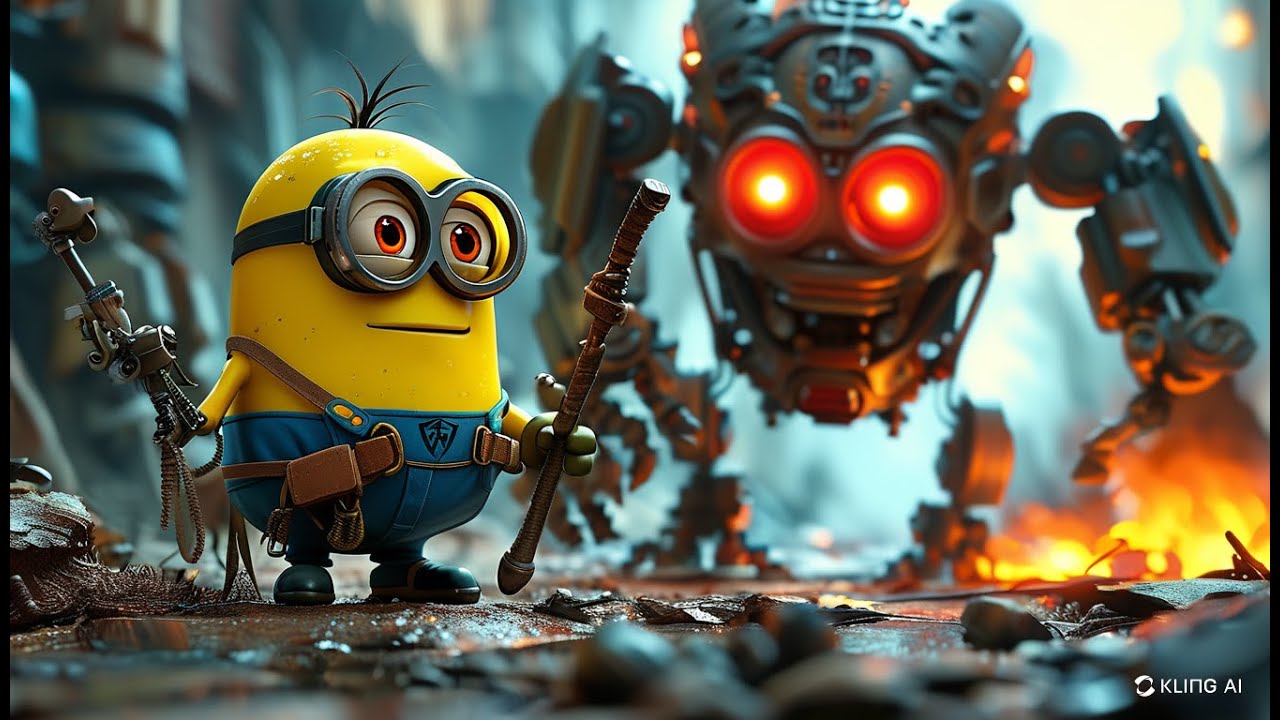 Story of minions and the sinister mechanical monster moaning plankton ...