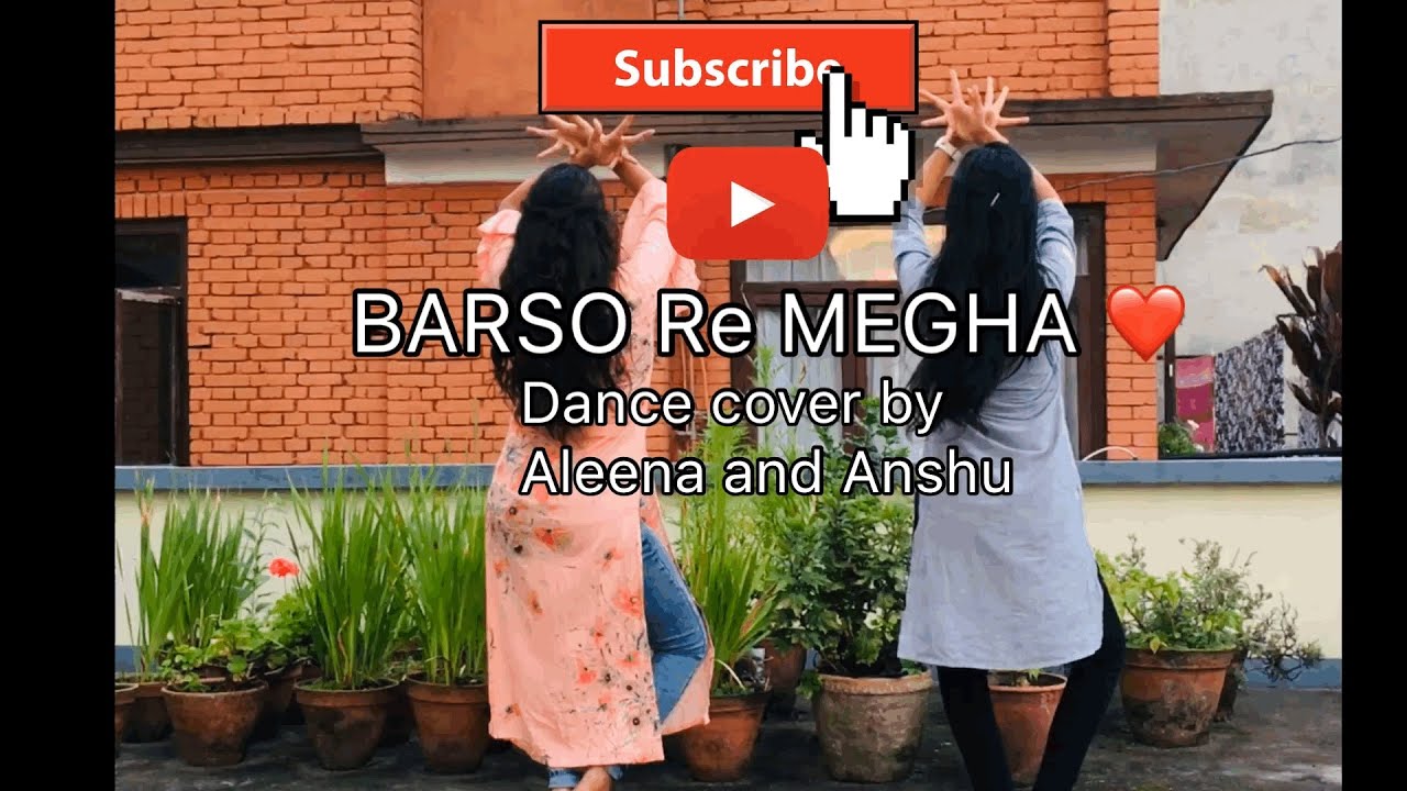 Barso re megha ||GURU || Aishwarya rai || Dance cover by Aleena and Anshu - YouTube