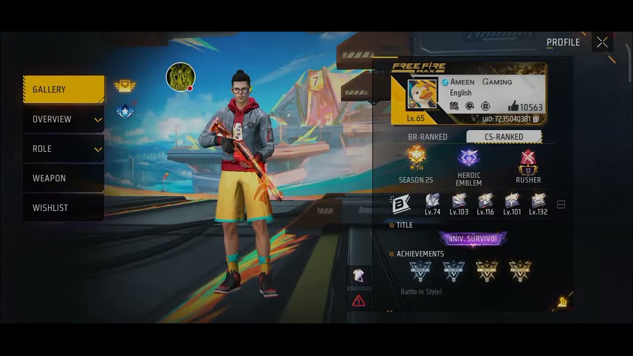 Free Fire Live Custom Room | FF Live Rank push | ff live gameplay ...